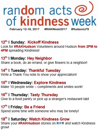 RAK Week 2017 – Hudson League for Service